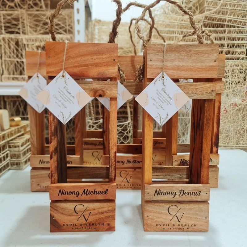 EXPORT QUALITY WINE BOX (mahogany) open type | Shopee Philippines
