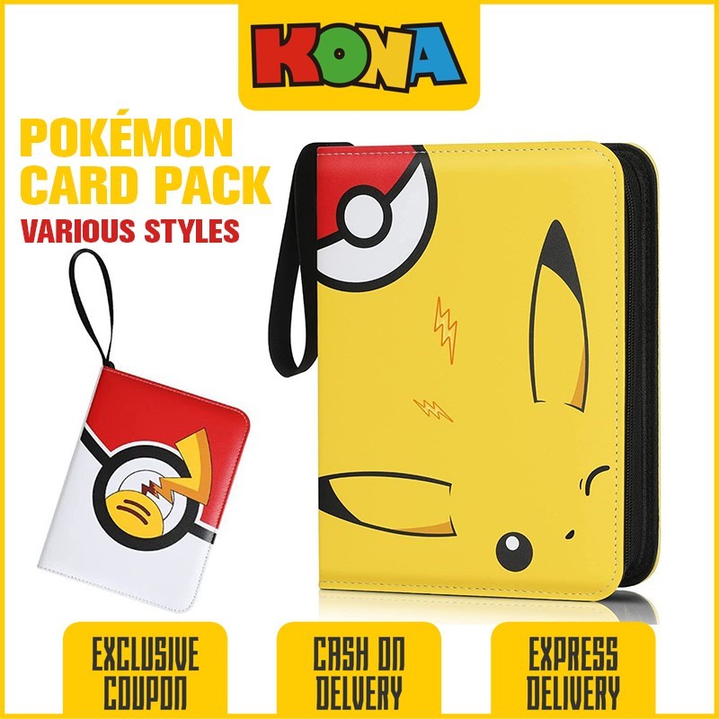 Pokémon Card Book Four Palace Grid Game Card Book 400 Grid | Shopee ...