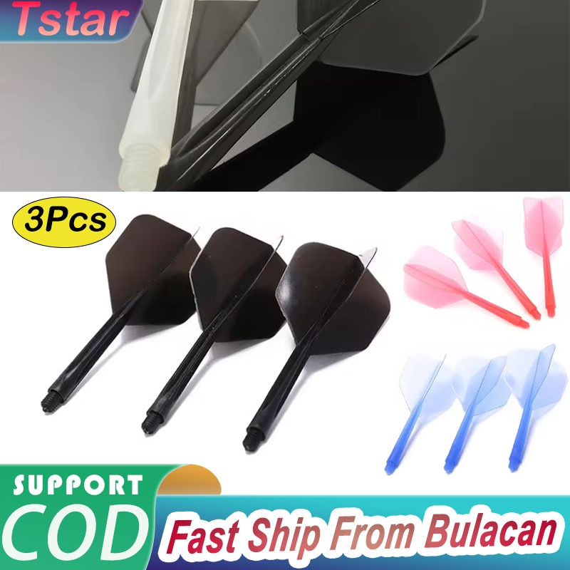3Pcs Integrated Dart Shaft and Flights Set 2BA Professional Darts ...