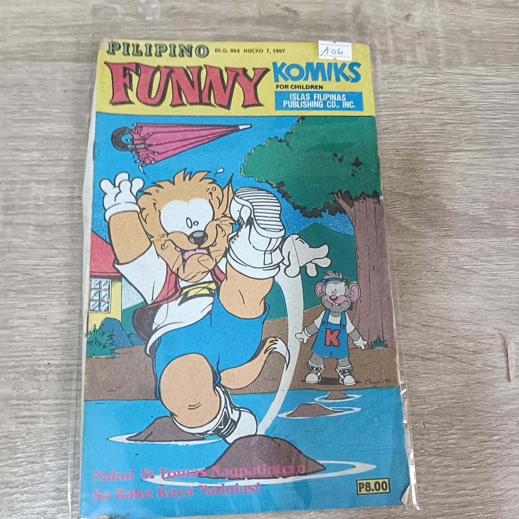 (no back cover) Funny Komiks #994 Hulyo 7, 1997 (grade 2.0) combatron ...