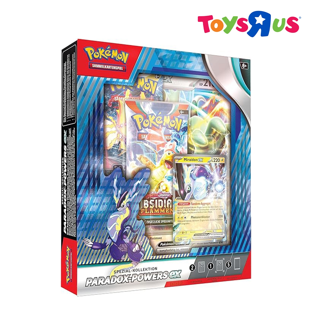 Pokemon Trading Card Game - Paradox Powers Ex Special Collection ...