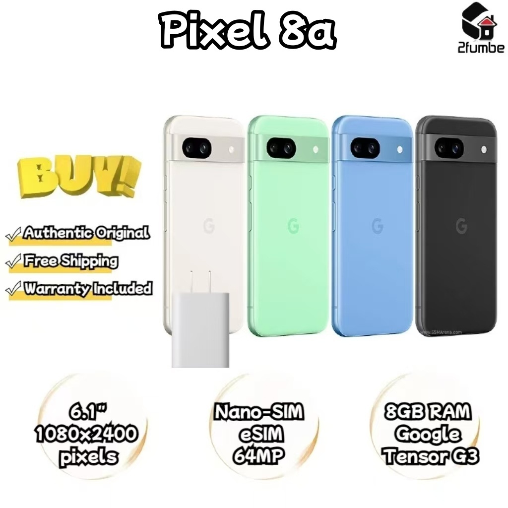 Pixel 8a/64MP/1080x2400 pixels/Android | Shopee Philippines