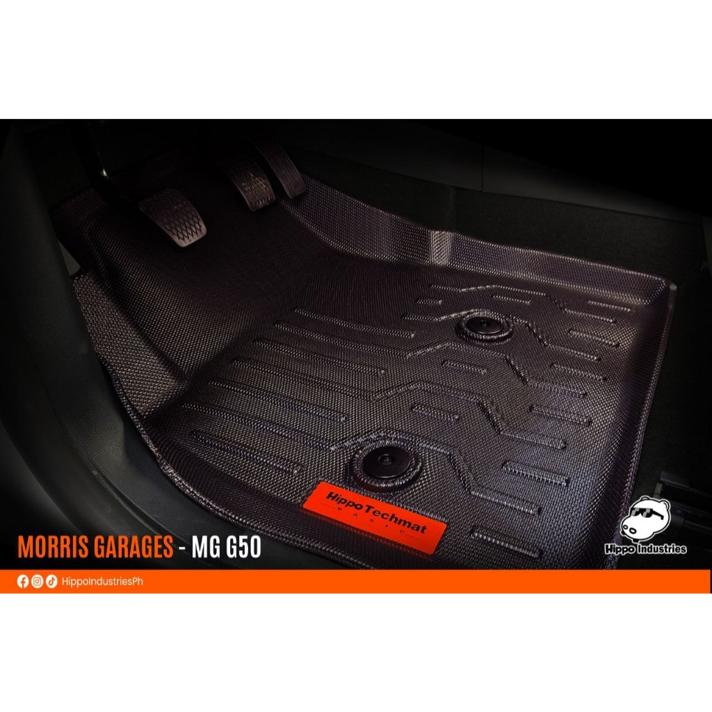 MORRIS GARAGE G50 2024 UP HIPPO TECHMAT BASIC DEEP DISH CAR MATS V2 ...