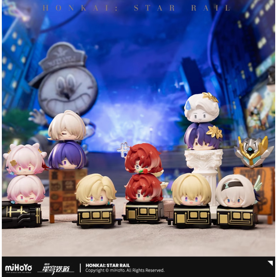 [Official Honkai: Star Rail] Chibi Train Figures | Shopee Philippines