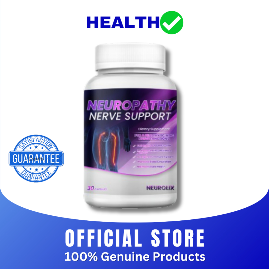 NEUROLIX Neuropathy Nerve Support Supplement – Nerve Pain Relief ...