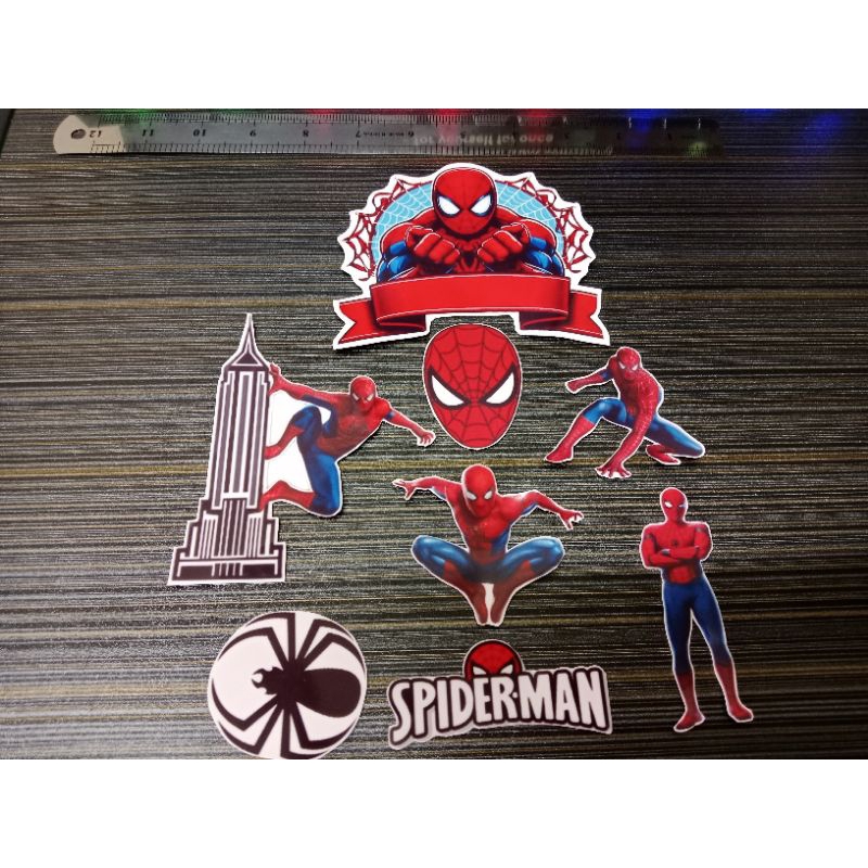 Spider Man Cake Topper with Customized Celebrant Name | Shopee Philippines