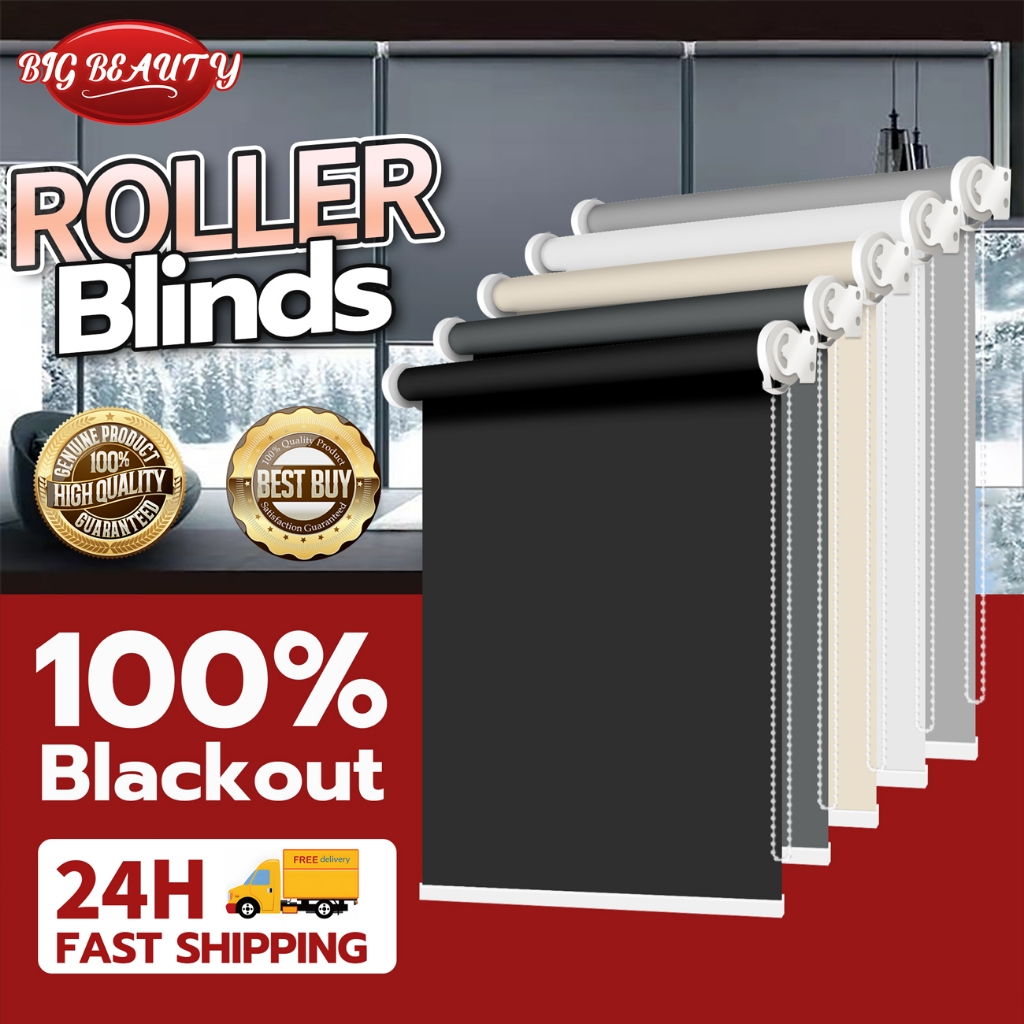 【Fast shipping】 Blackout Roller Blinds Manual - Eco-Friendly Room ...