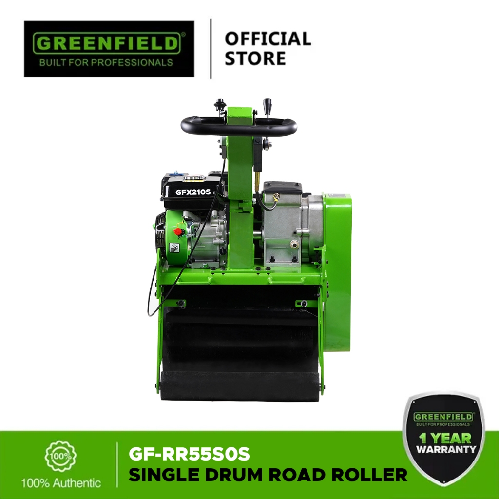 Greenfield Road Roller Single Drum 550mm - Construction Tools | Shopee ...