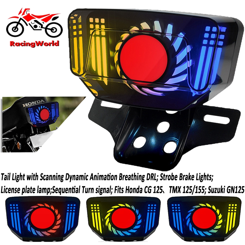 TMX155 Tail light LED TAIL LIGHT RUNNING LIGHT FOR HONDA TMX 155/125 ...