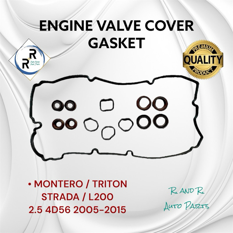 MONTERO VALVE COVER GASKET SET STRADA TRITON VALVE COVER GASKET SET ...