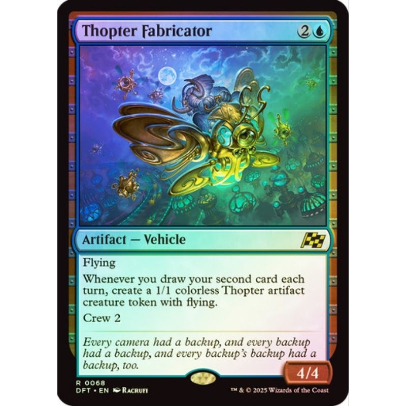 Thopter Fabricator - DFT - Rare - MTG Cards (WotC) | Shopee Philippines