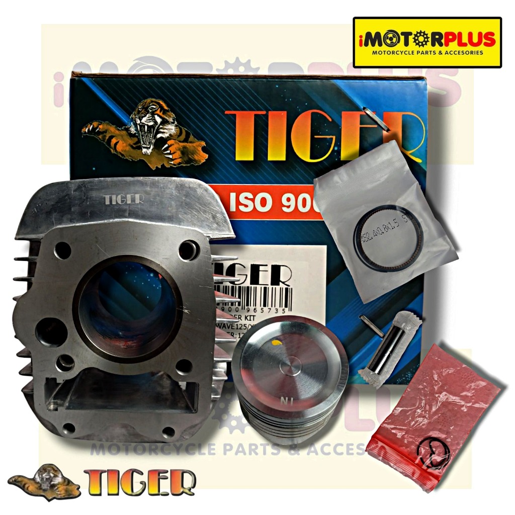 TIGER CYLINDER BLOCK KIT for Honda RS125, Wave 125, XRM 125 / Trinity ...