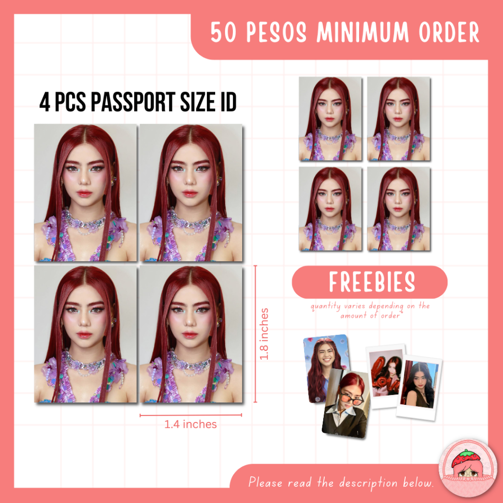 BlNl MIKHA PASSPORT SIZE ID PHOTO PC PHOTOCARD UNOFFICIAL PRINT K-POP ...