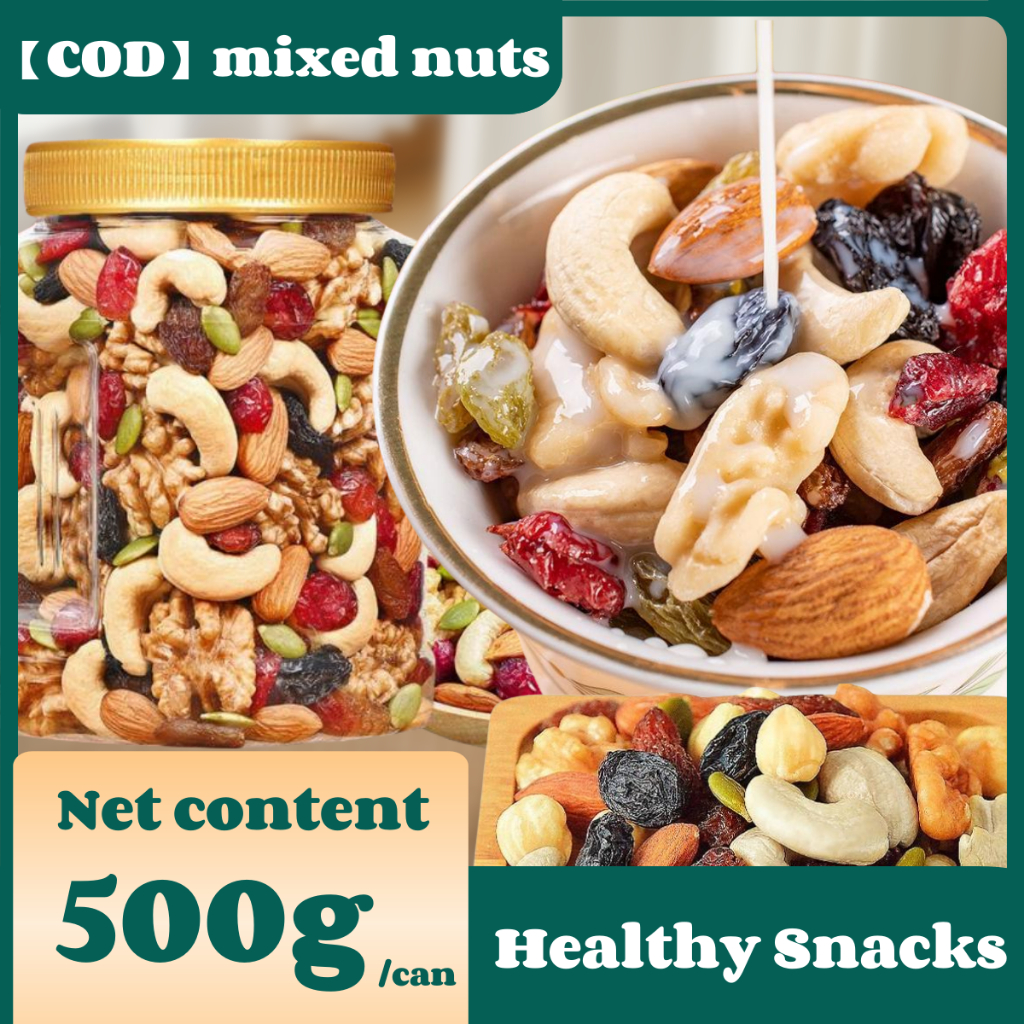 Mixed Nuts 500g Snacks Dried Fruits Daily Mixed Nuts Macadamia Nut ...