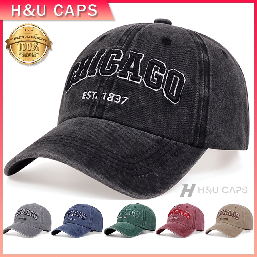 sumbrero Baseball cap for men original CHICAGO High-quality korean ...