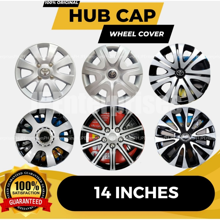4 PCS Set R14 14 Inches Universal Hub cap Hubcap Wheel Cover | Shopee ...