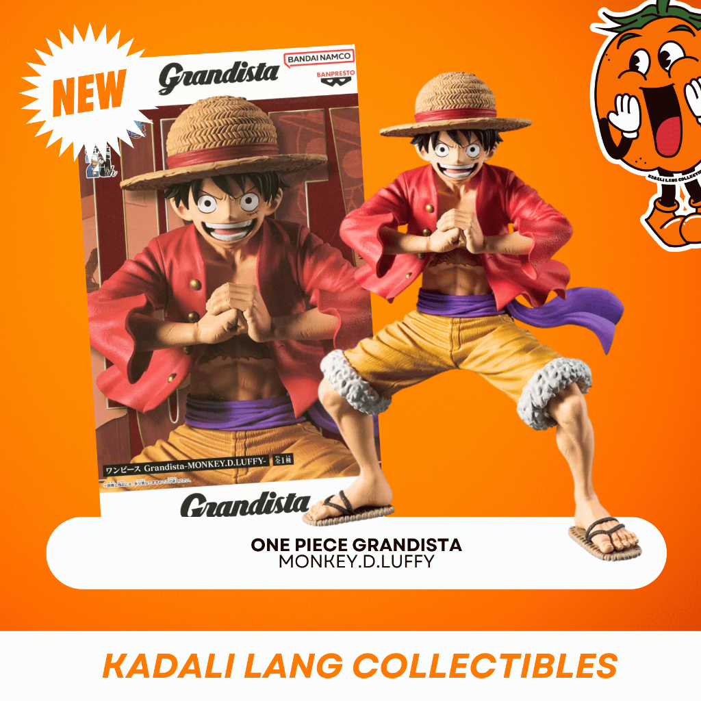 AUTHENTIC ONE PIECE GRANDISTA MONKEY.D.LUFFY | Shopee Philippines