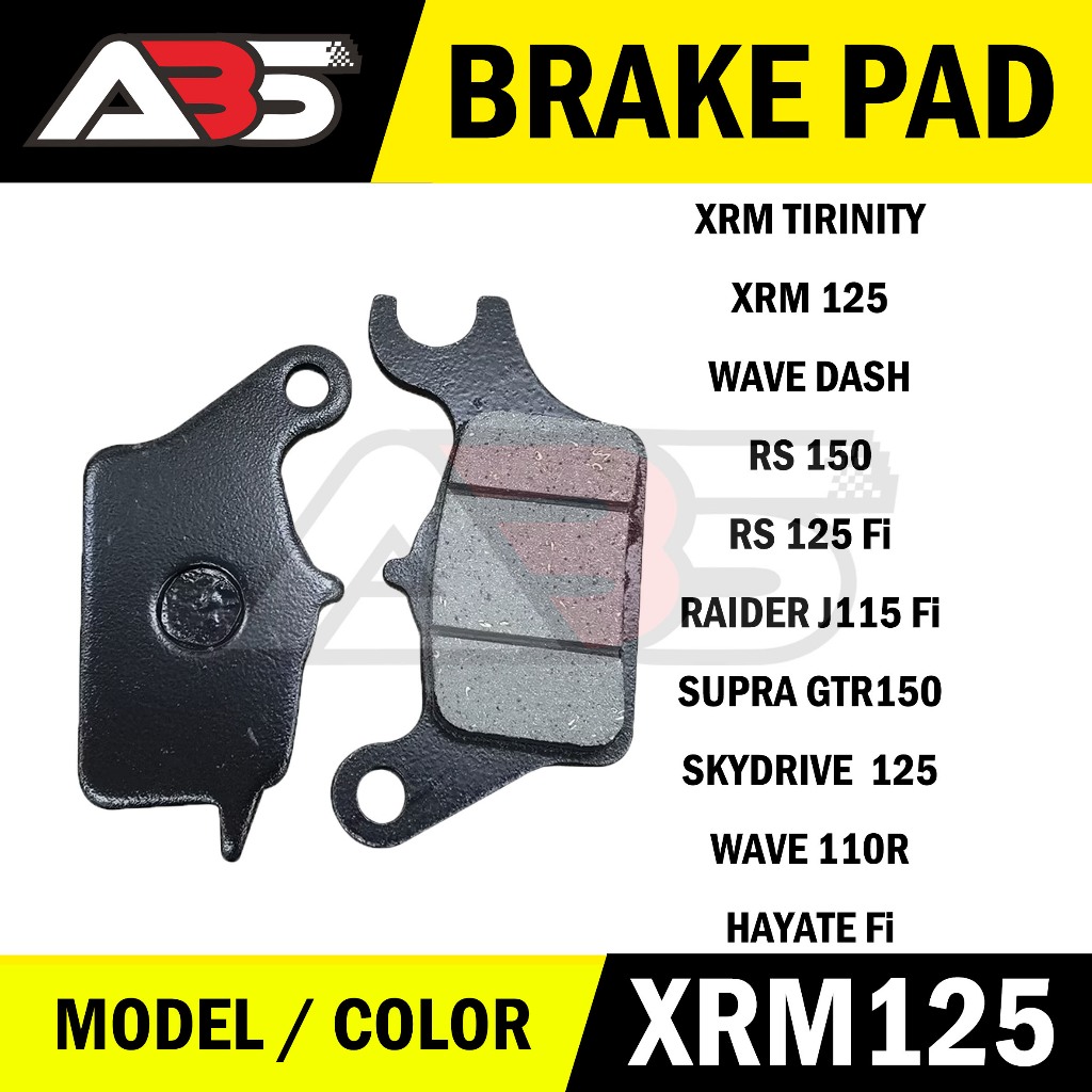 Brake Pad Disc Pad (front) XRM125 / Trinity/RS125 Fi/RS150/ GTR 150 ...