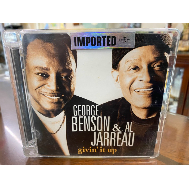 George Benson & Al Jarreau – Givin' It Up - Original Soul Jazz Music Album CD - VG / Concord ...