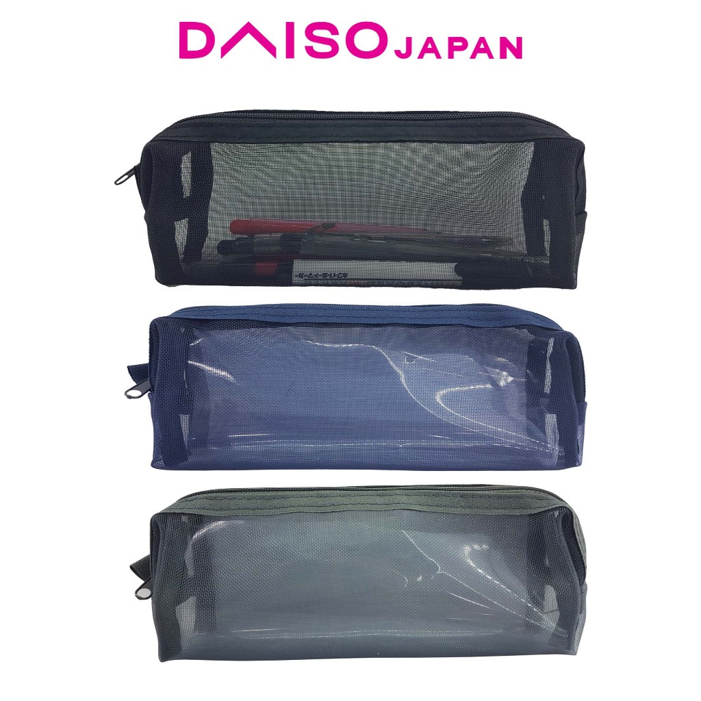 Daiso Mesh Pencil Case | Shopee Philippines