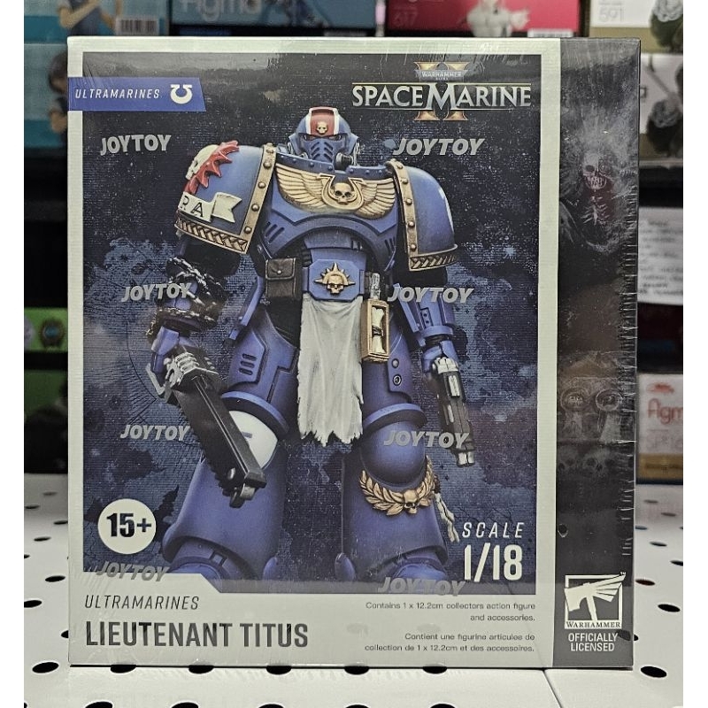 Joytoy Warhammer 40k Ultramarines Captain Titus (Space Marines II ...