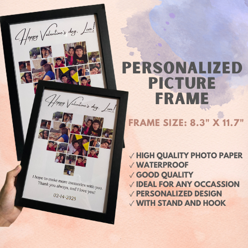 PERSONALIZED PICTURE FRAME | Shopee Philippines