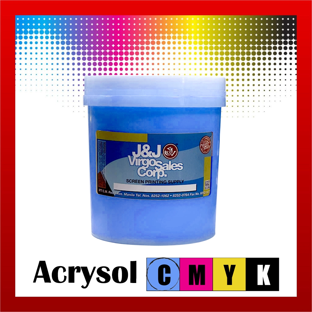 JJ Virgo Acrysol CMYK Waterbased Ink for Silk Screen | Shopee Philippines