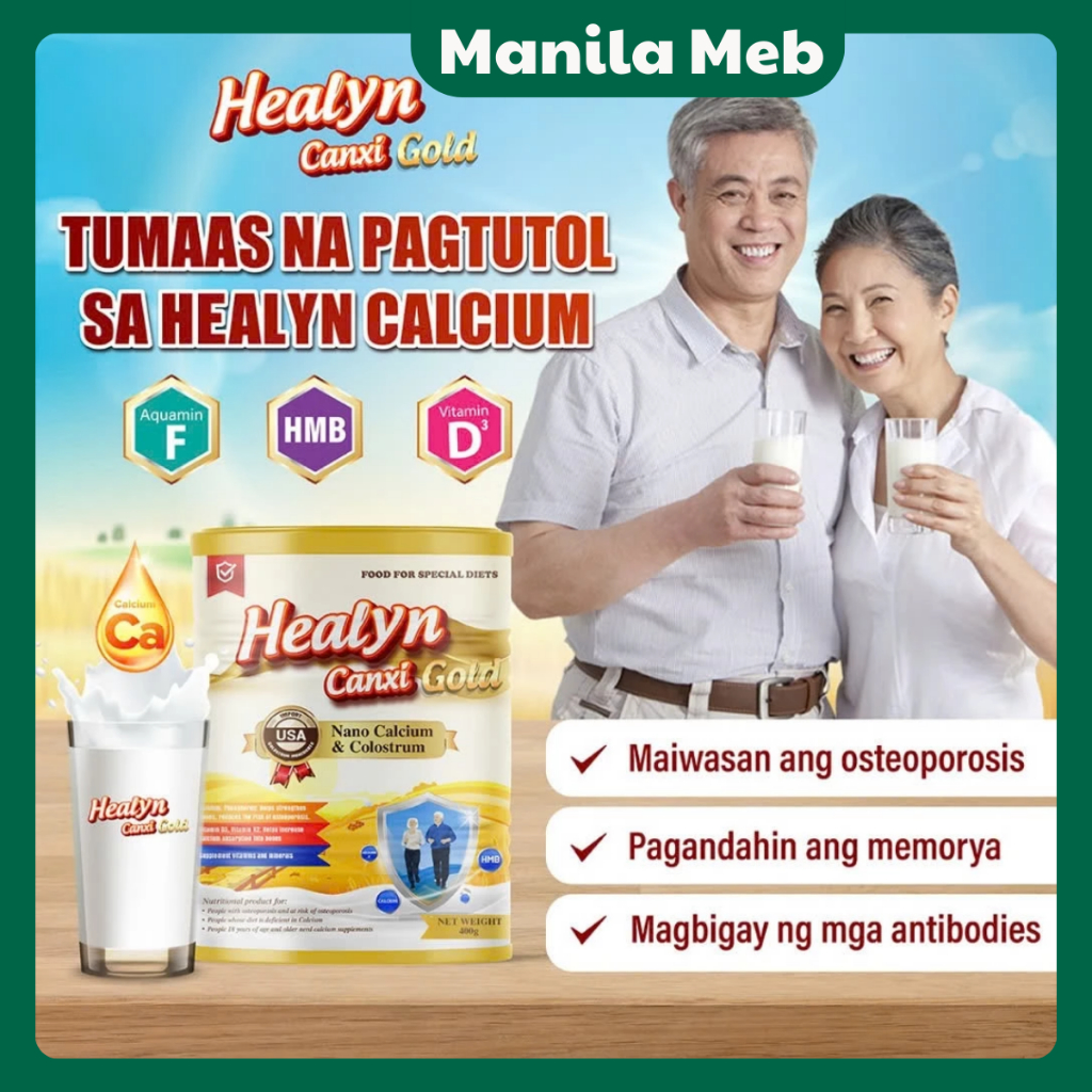 (BUY 1 TAKE 1) HEALYN CANXI GOLD MILK - Colostrum For Bones And Joints ...