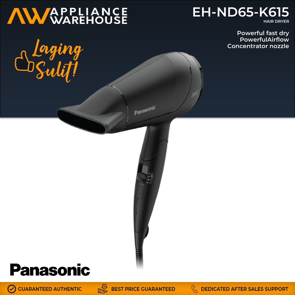 Panasonic EH-ND65 Compact Design Hair Dryer 2000W | Shopee Philippines