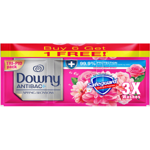 Downy Liquid Detergent Spring Blossom Tripid pack 66ml 6+1 bundle ...