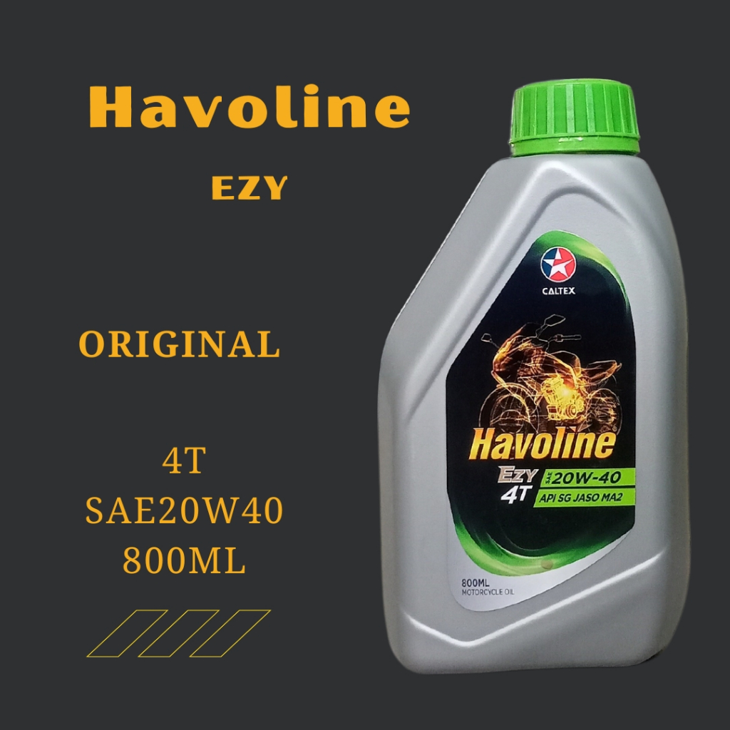 Original Havoline EZY Motorcycle Engine Oil | Shopee Philippines