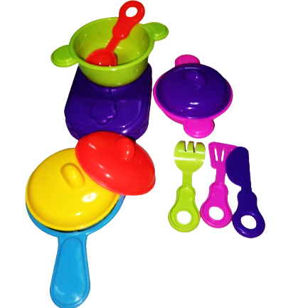 FUNandSMART Kitchen and/or Dinner Plastic Wares Bahay Bahayan Luto ...