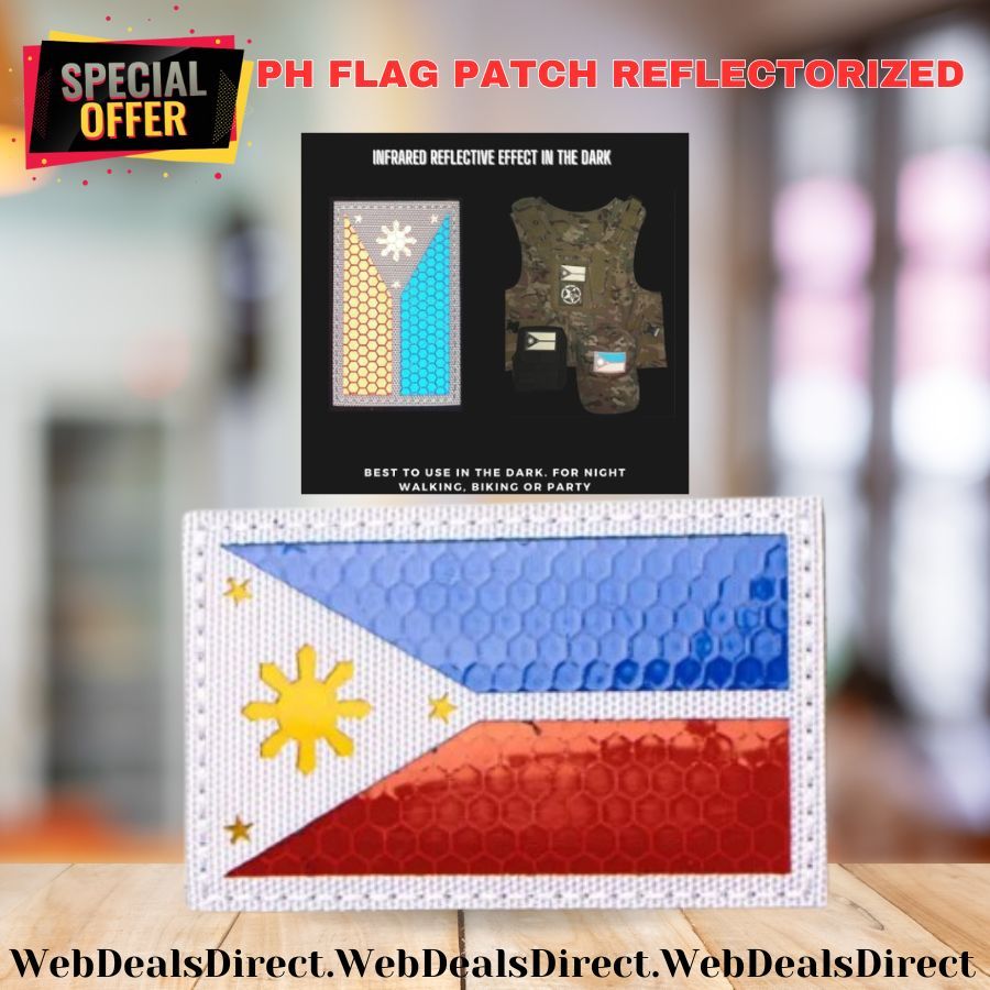 Infrared Reflective Philippine Patch sew on Patch Filipino National ...