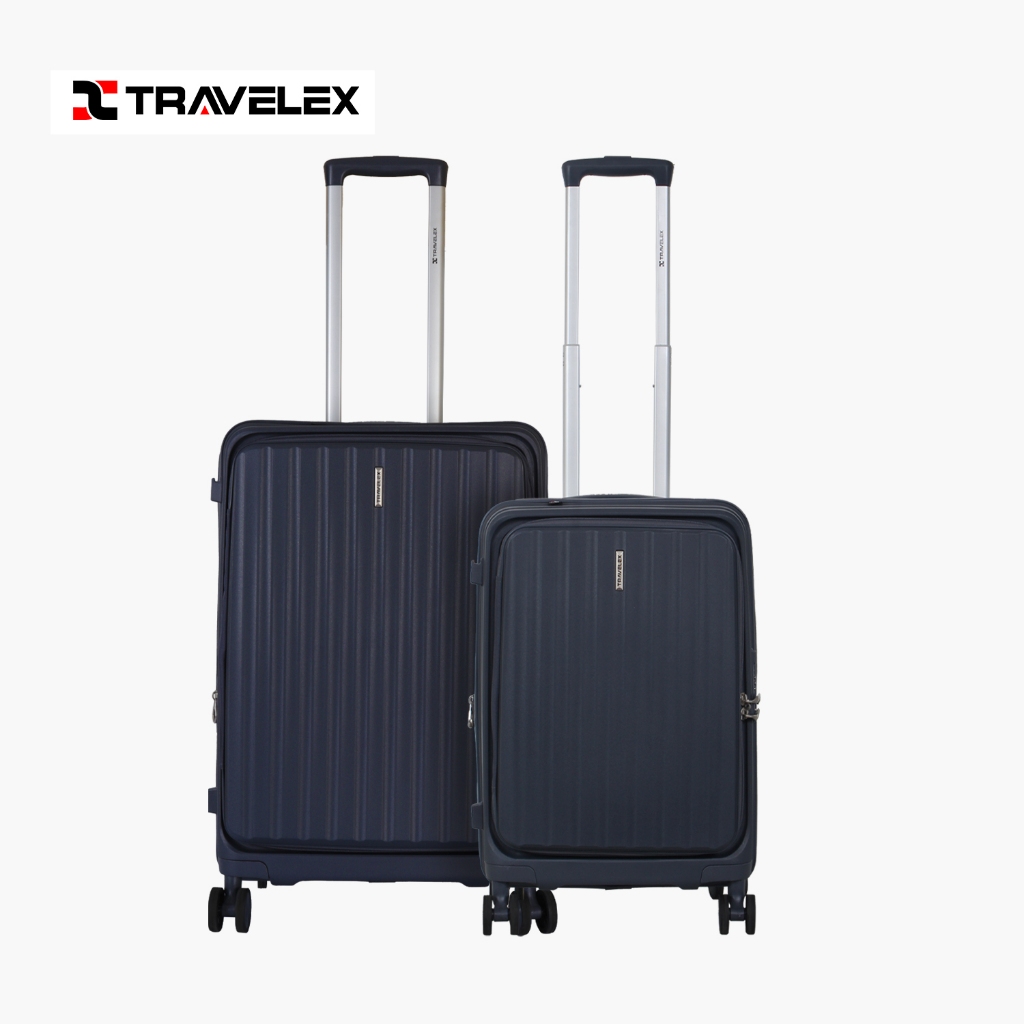 TRAVELEX 355-356 Hard Case Luggage (Set: Small + Medium) | Shopee ...