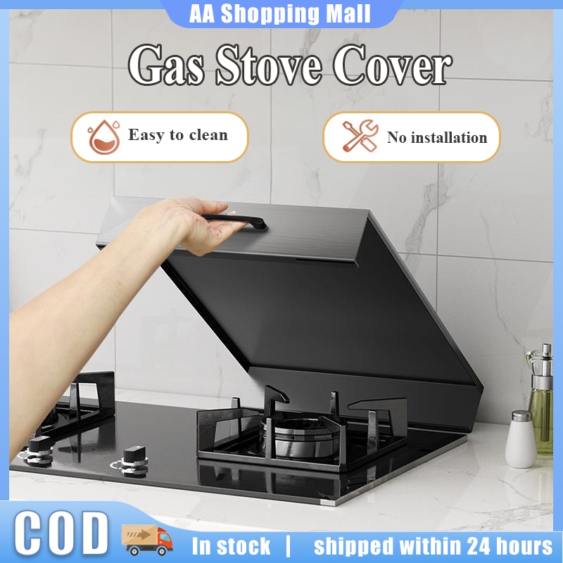 Kitchen Stove Cover Countertop Gas Stove Baffle For Home Gas Stove Non ...