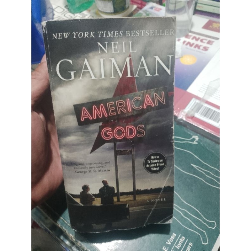NEIL GUIMAN AMERICAN GODS (use | Shopee Philippines