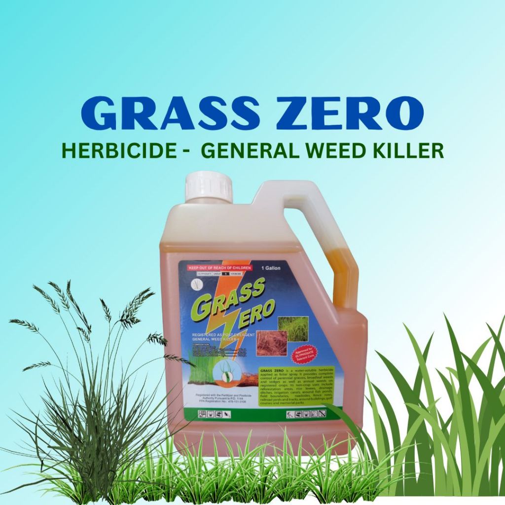 GRASS ZERO HERBICIDE GENERAL WEED KILLER | Shopee Philippines