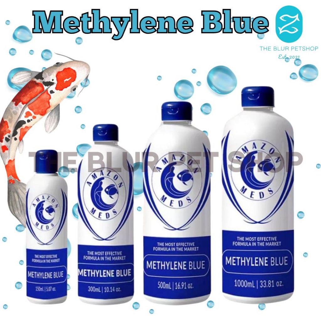 1L Methylene Blue Fish Medicine Amazon Meds Medicine Medication Aquarium Accessories | Shopee ...