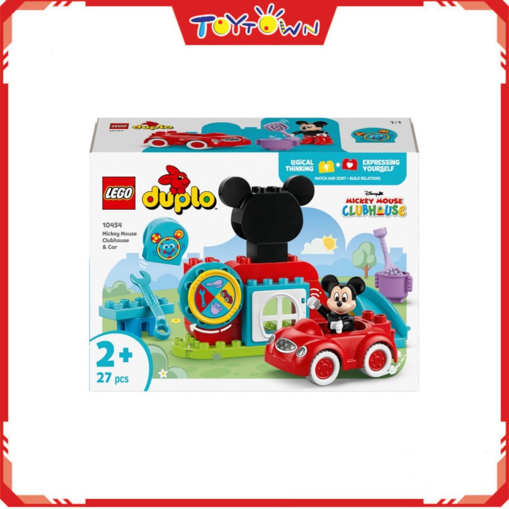 LEGO DUPLO 10454 Disney Mickey Mouse Clubhouse Car | Shopee Philippines