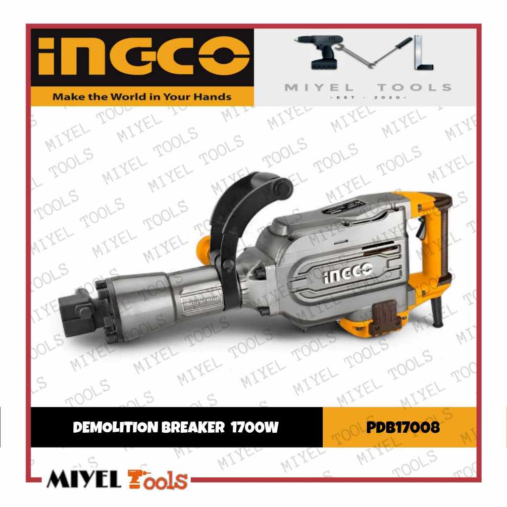 INGCO Demolition Breaker Hammer 1700W PDB17008 | Shopee Philippines