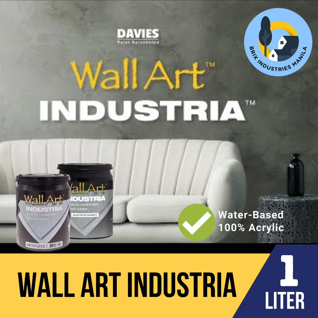 Davies Wall Art Industria Topcoat Clear Matte or Topcoat Clear Gloss ...