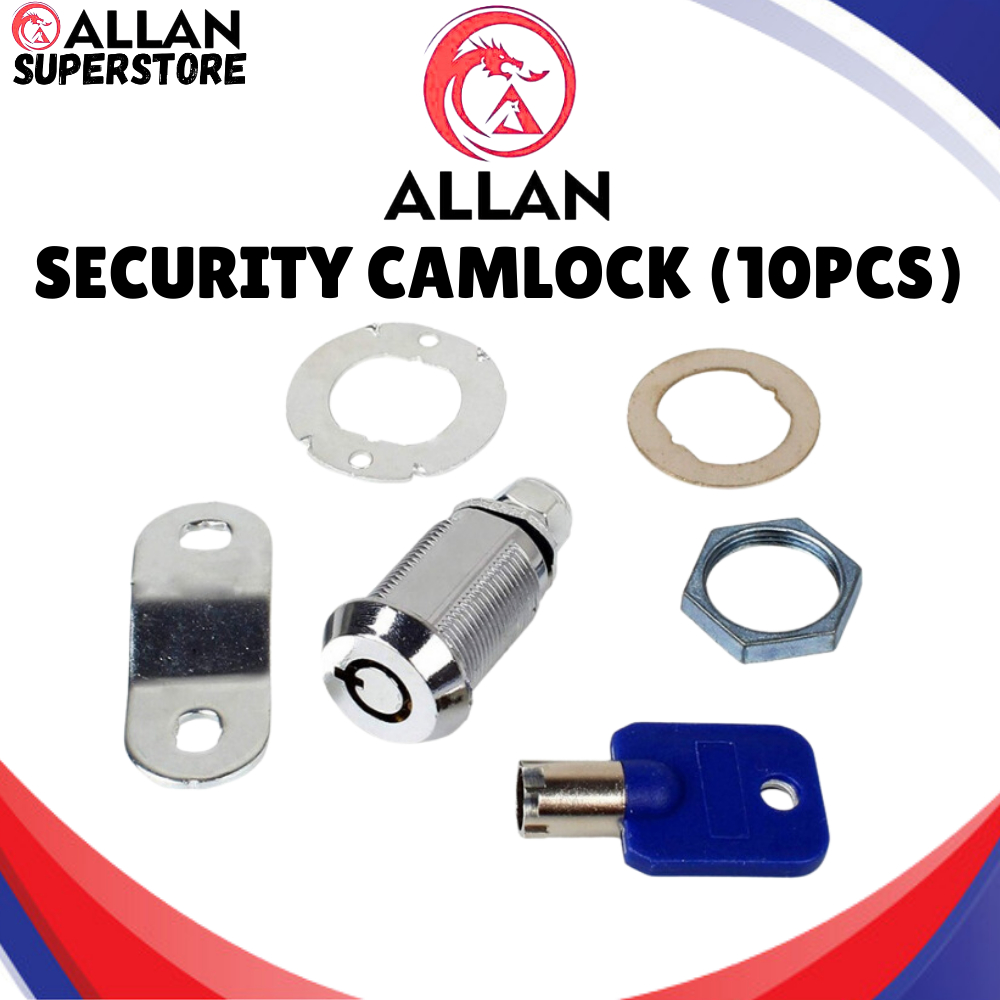 Allan Superstore 10pcs Camlock Cam Lock , For Piso Net Pisowifi Vendo ...