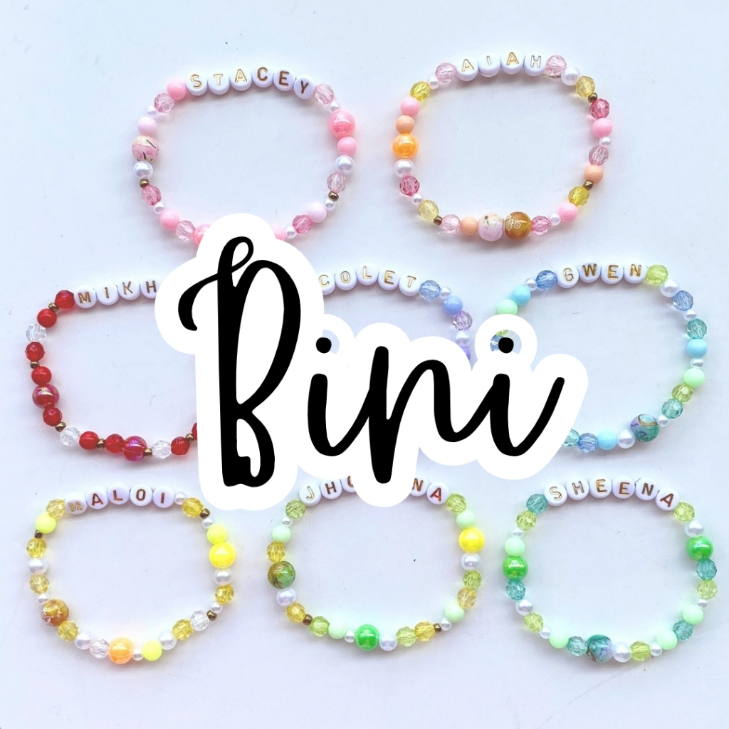 BINI Inspired Beads Bracelet | BINIVERSE | Official/Unofficial BINI ...