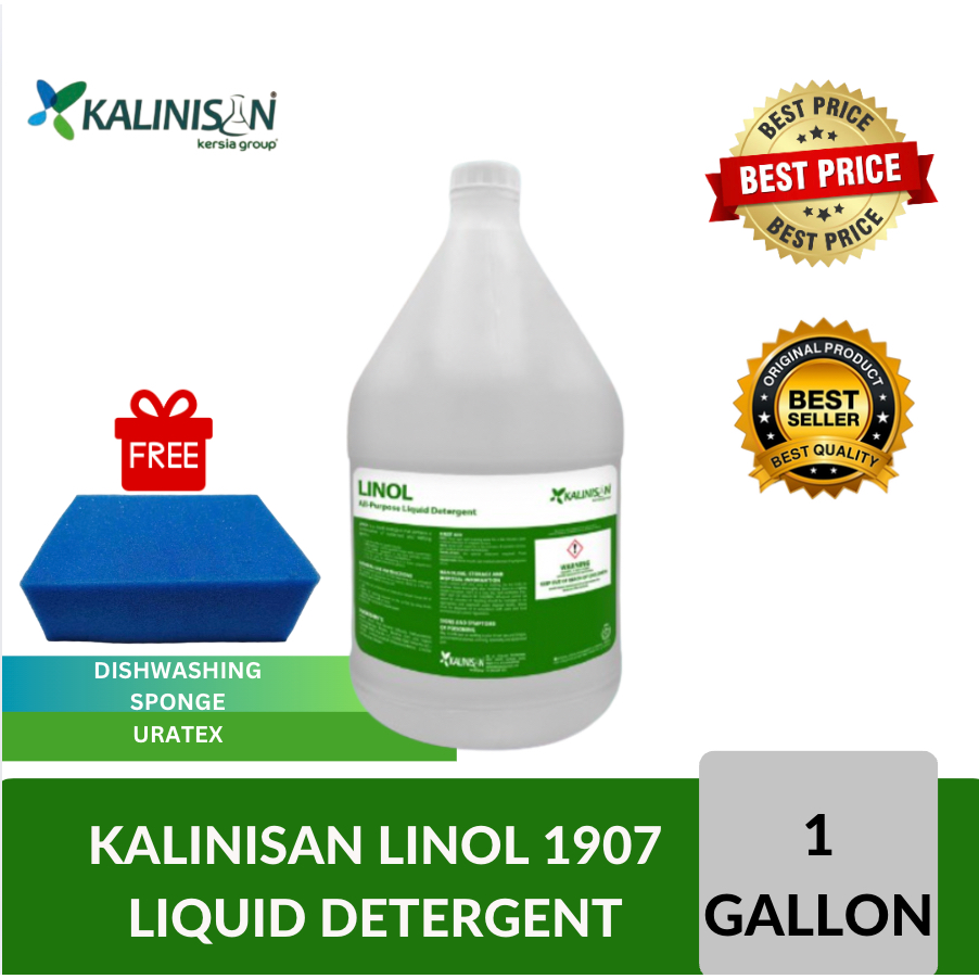 Kalinisan Linol 1907 Clear Liquid All Purpose with Degreasing Action ...