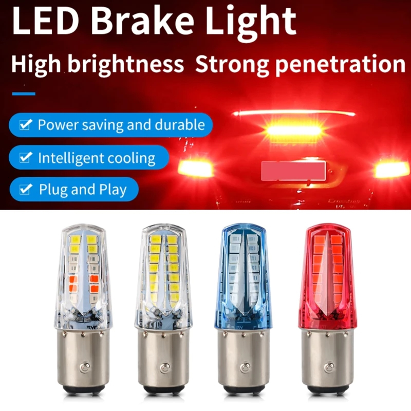 MOTEX 15d P21-5W Car Turn Signal Lighting Motorcycle Tail Light 12V ...