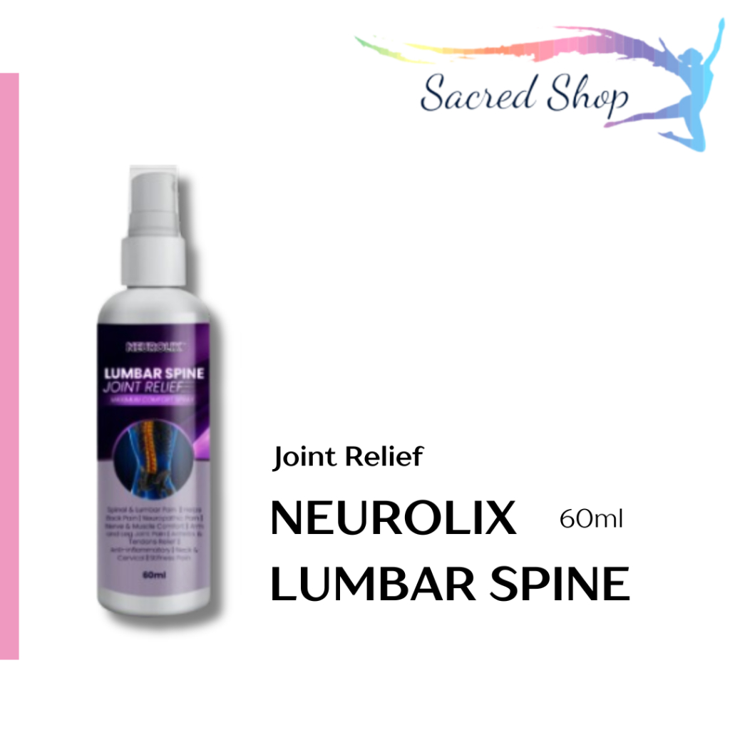 Neurolix Lumbar Spine Spray 60ml – Fast-Acting Back Pain Relief ...