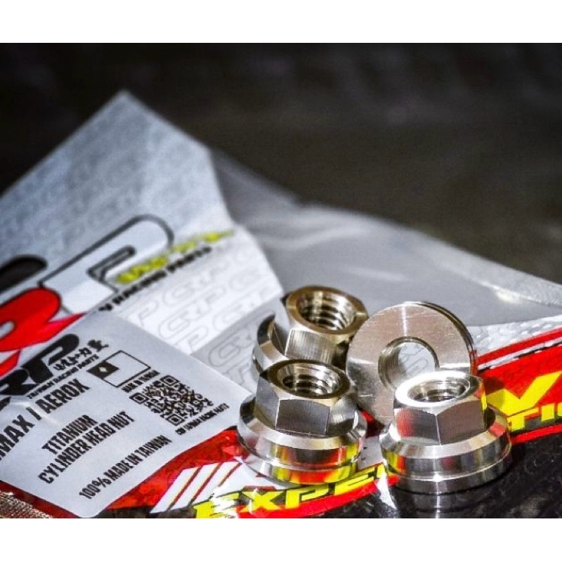 CRP GR5 TITANIUM CYLINDER HEAD BOLT NUT NMAX/AEROX | Shopee Philippines