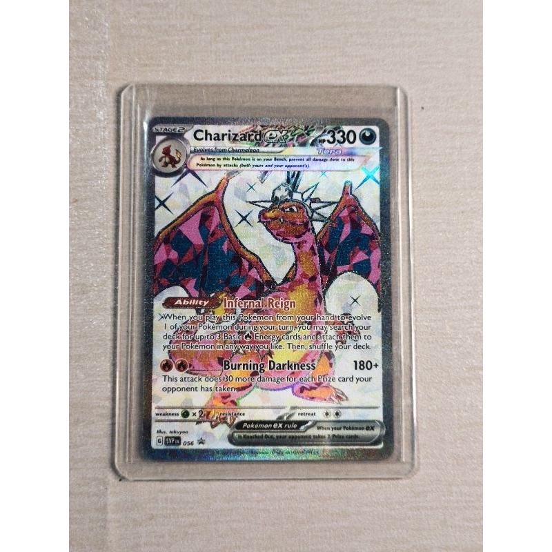 Charizard Ex Promo SVPen 056-Near Mint | Shopee Philippines