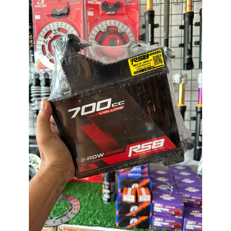 RS8 Radiator (700CC Volume) for Nmax Version 2 and Aerox Version 2 ...