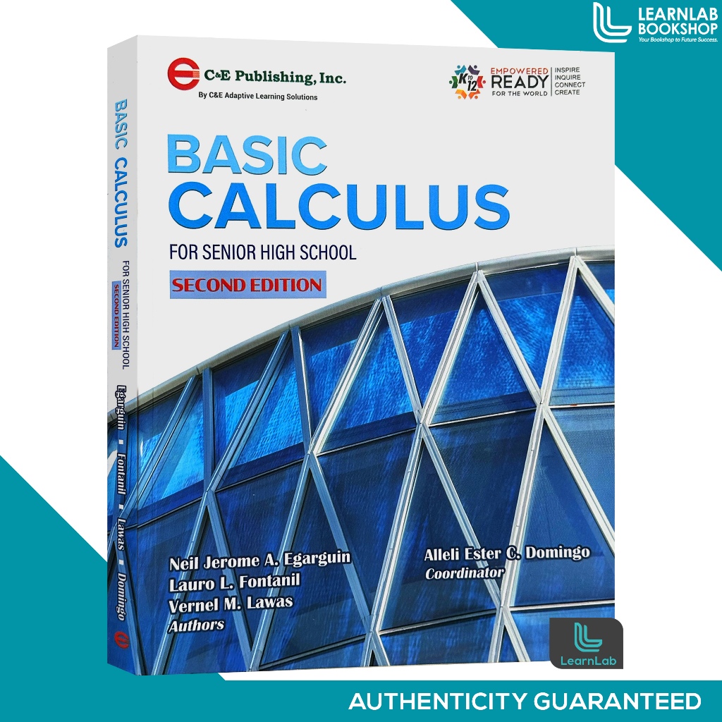BASIC CALCULUS for Senior High School 2nd Edition © 2025 - Egarguin ...